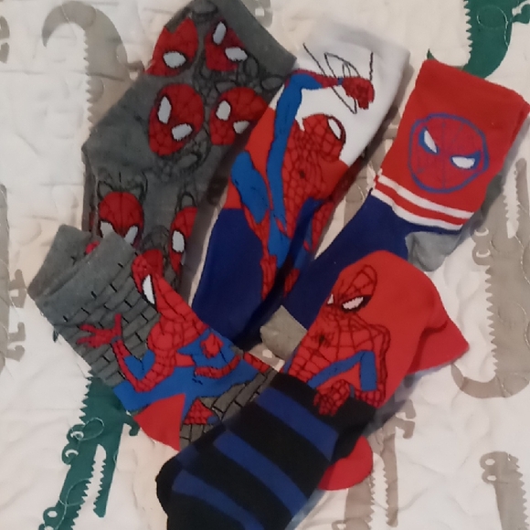 Spider-Man | Other | Spiderman Kids Socks Set Red Blue Gray | Poshmark